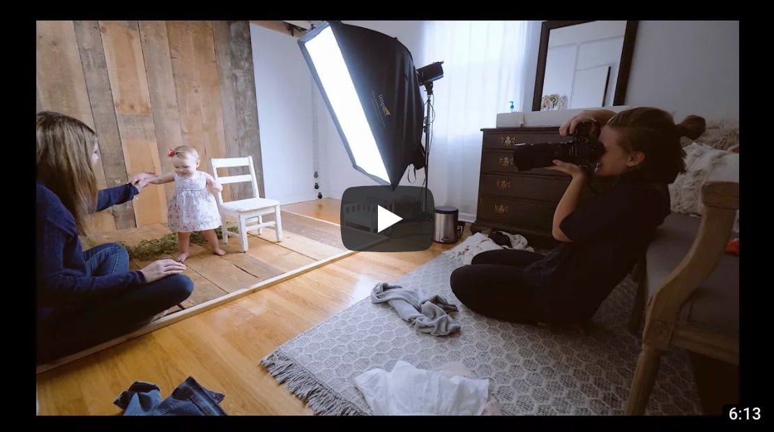 Hardwood Backdrop - Photography Vlog - Abigail Joyce Photography